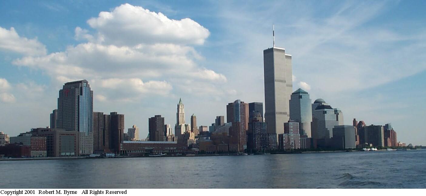 Images of the World Trade Center, New York City by Yamasaki. Digital ...