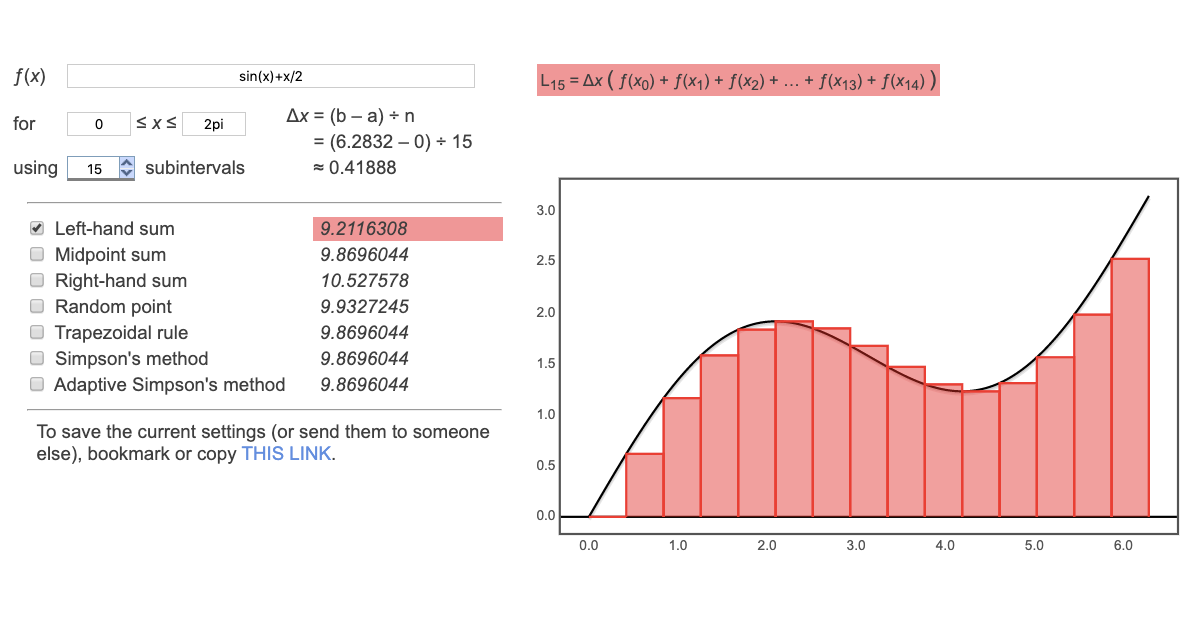 Riemann Sums
